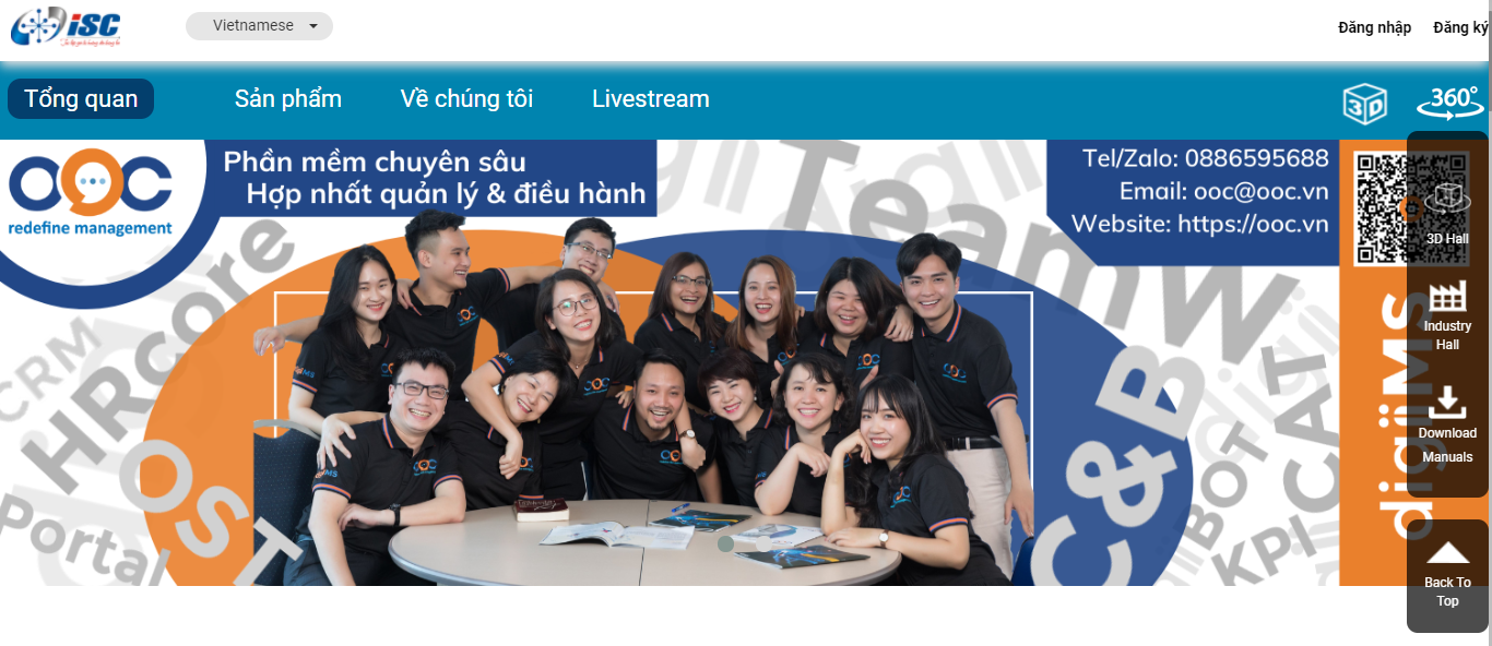 OOC tham gia Triển lãm Chuyển đổi số trong Sản xuất và Kinh doanh ...