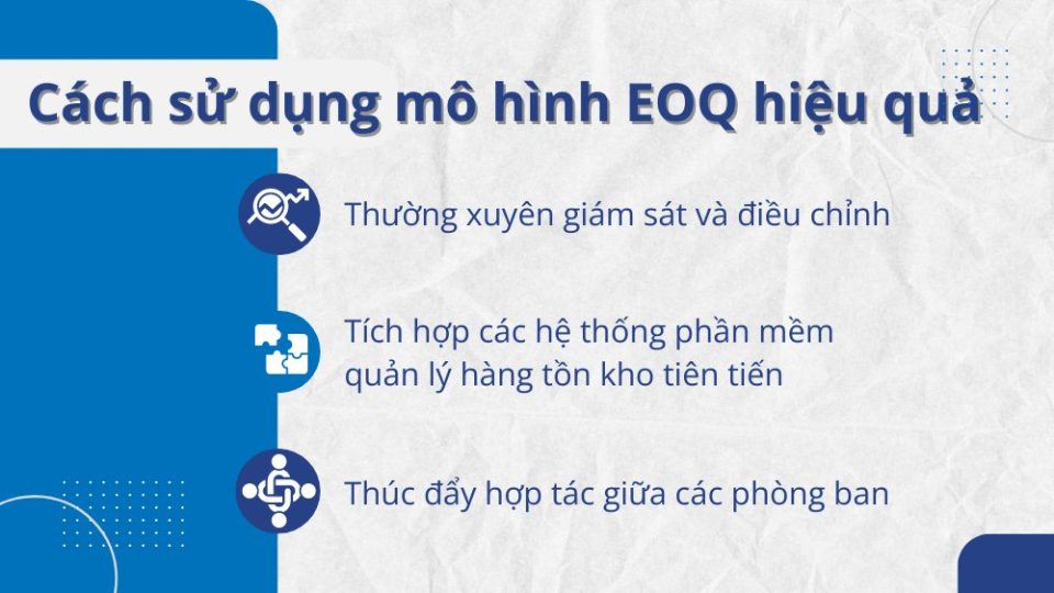 EOQ là gì? Ứng dụng mô hình EOQ trong quản lý hàng tồn kho - Công ty Tư ...