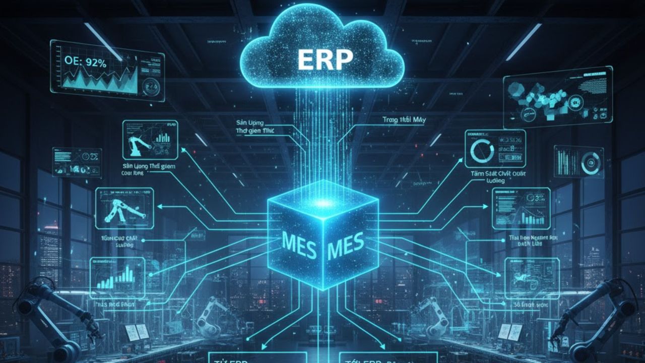 Tích hợp ERP và MES: "Chìa khóa" xóa bỏ đứt gãy dữ liệu trong sản xuất ...